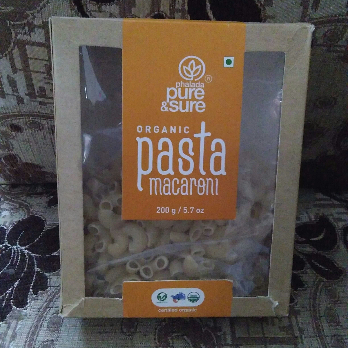 Organic pasta macaroni from Phalada pure and sure - Vegan Product ...