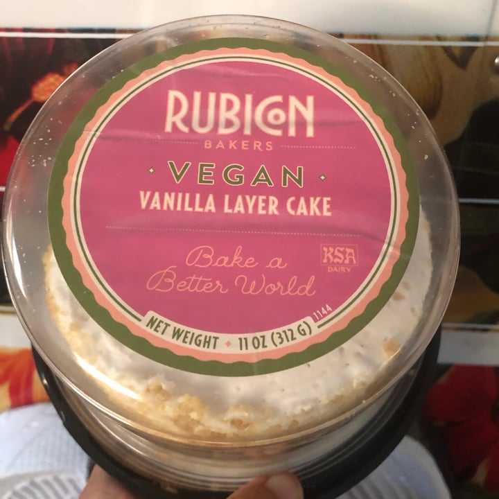 Rubicon Bakers Vegan Vanilla Layer Cake Review | abillion