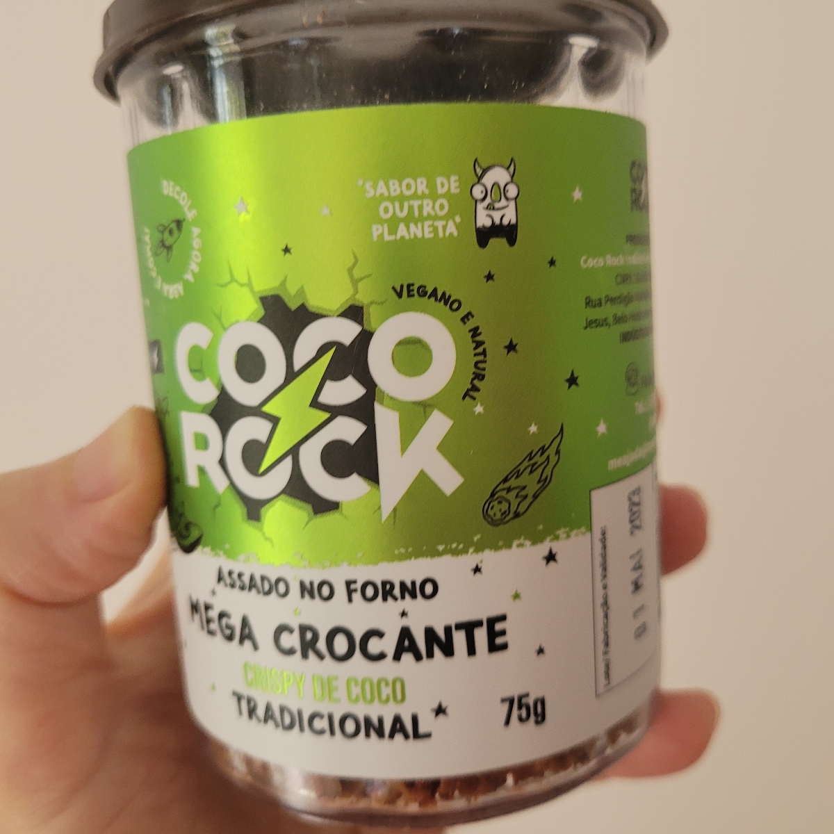 crispy de coco tradicional mega crocante from Coco rock - Vegan Product ...