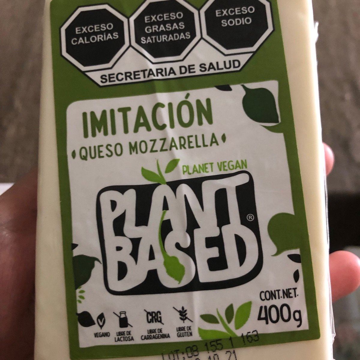 Imitación Queso Mozzarella Block from Planet Vegan Plant Based - Vegan ...