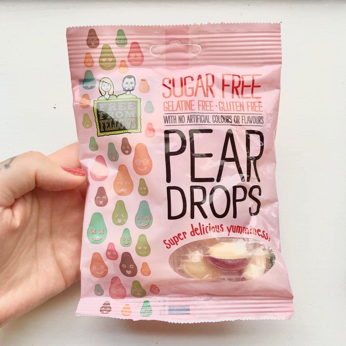 Free From Fellows Pear Drops from Free From Fellows - Vegan Product ...