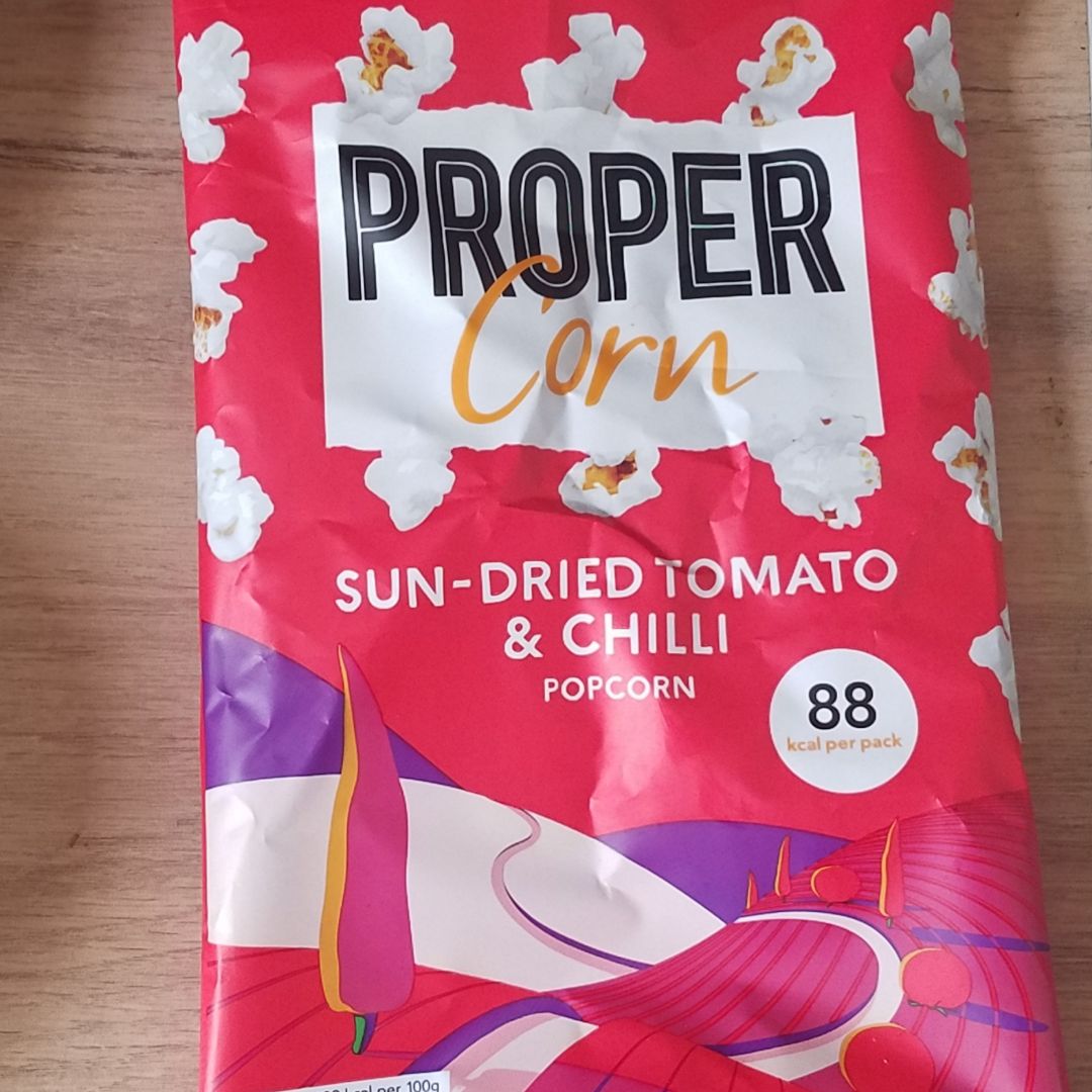 Sun dried tomatoe and chilli from Proper Corn - Vegan Product Reviews ...