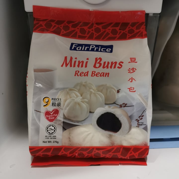 FairPrice Mini Buns Red Bean Review | abillion