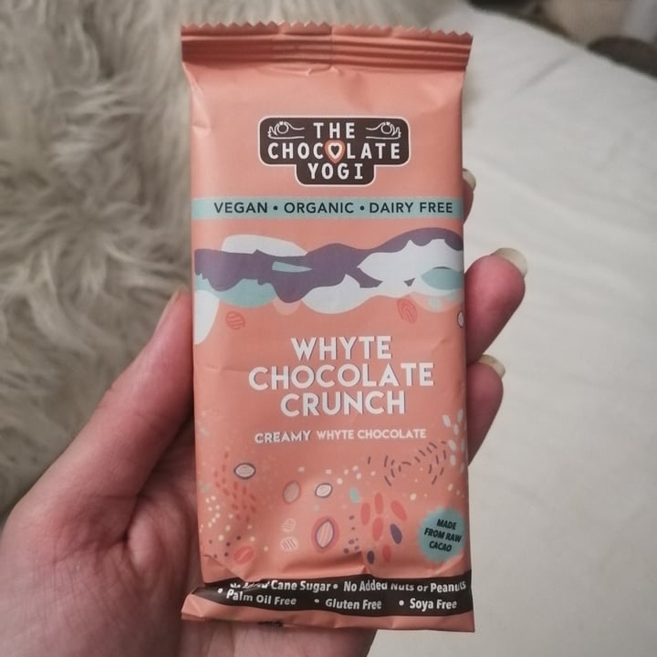 The Chocolate Yogi Whyte Chocolate Crunch Review | abillion