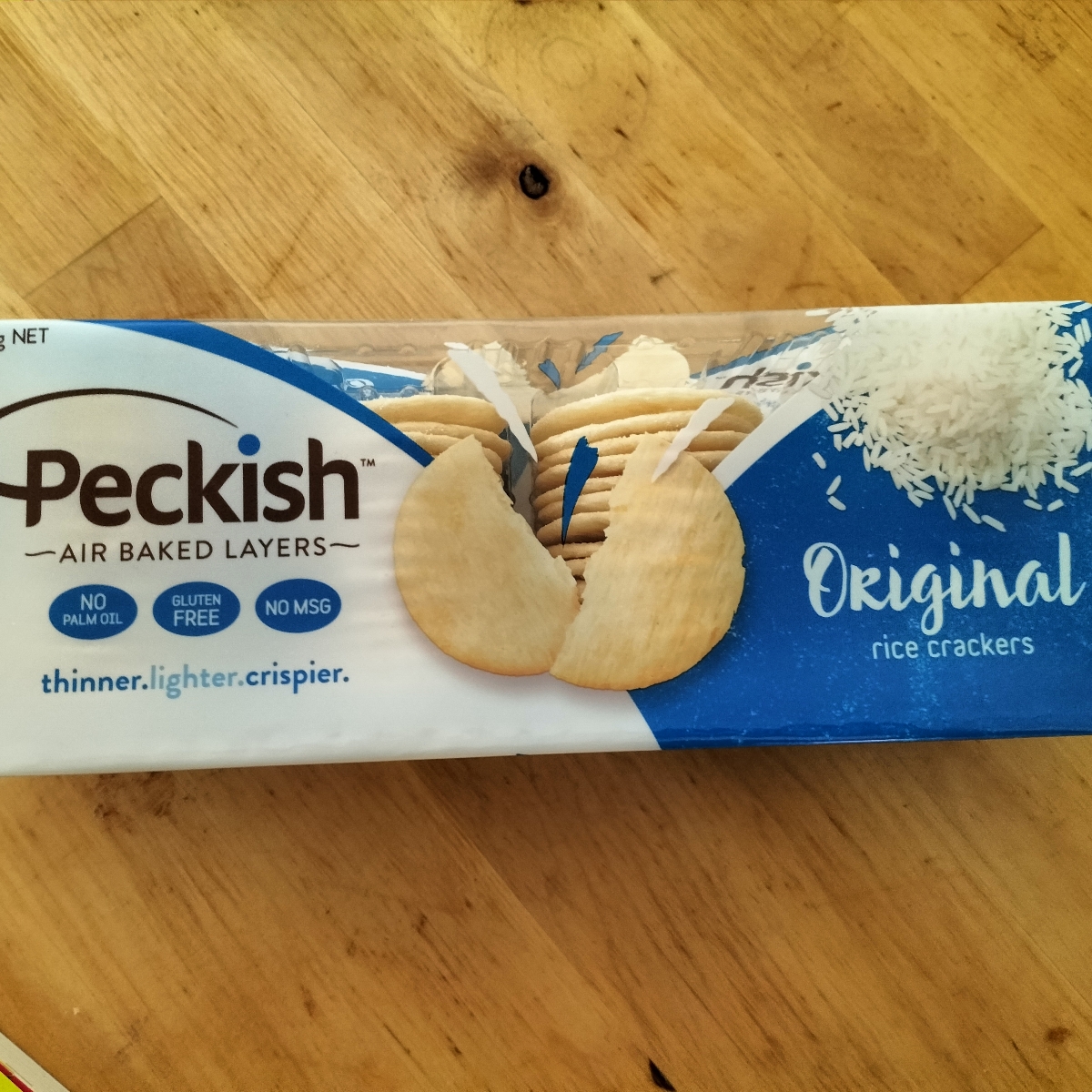 Original Rice Crackers from Peckish - Vegan Product Reviews & Ratings ...