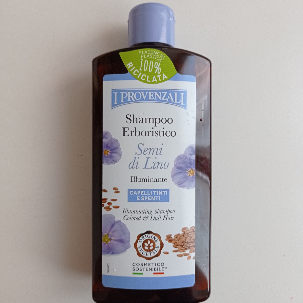 Shampoo Erboristico Ai Semi Di Lino from I Provenzali - Vegan Product ...