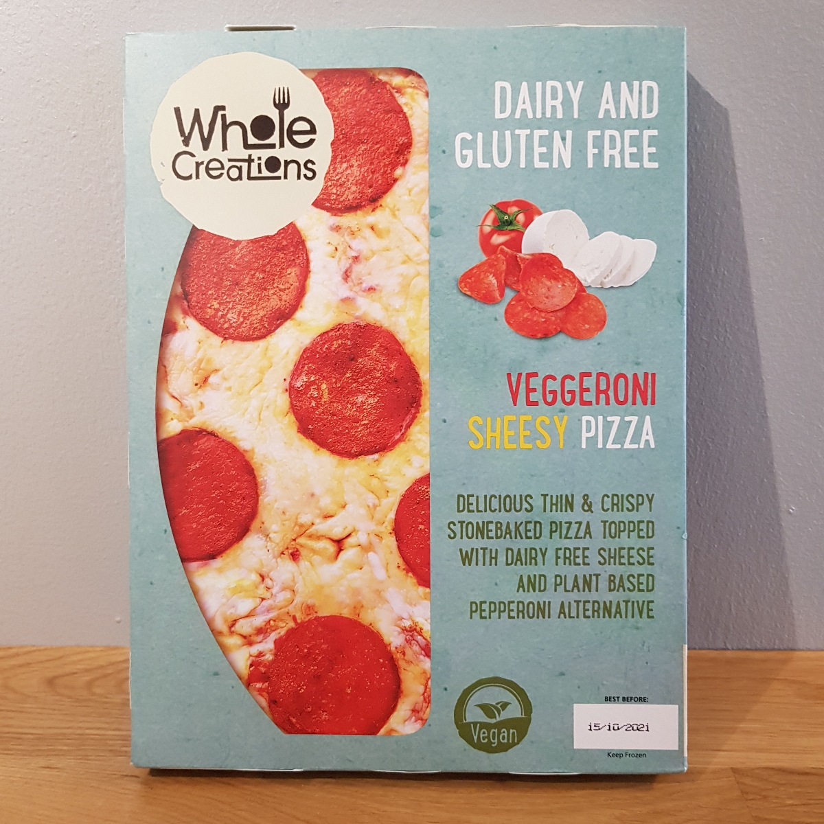 Veggeroni Sheesy Pizza from Whole Creations - Vegan Product Reviews ...