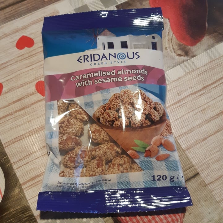 Eridanous Caramelized almonds with sesame seeds Review | abillion