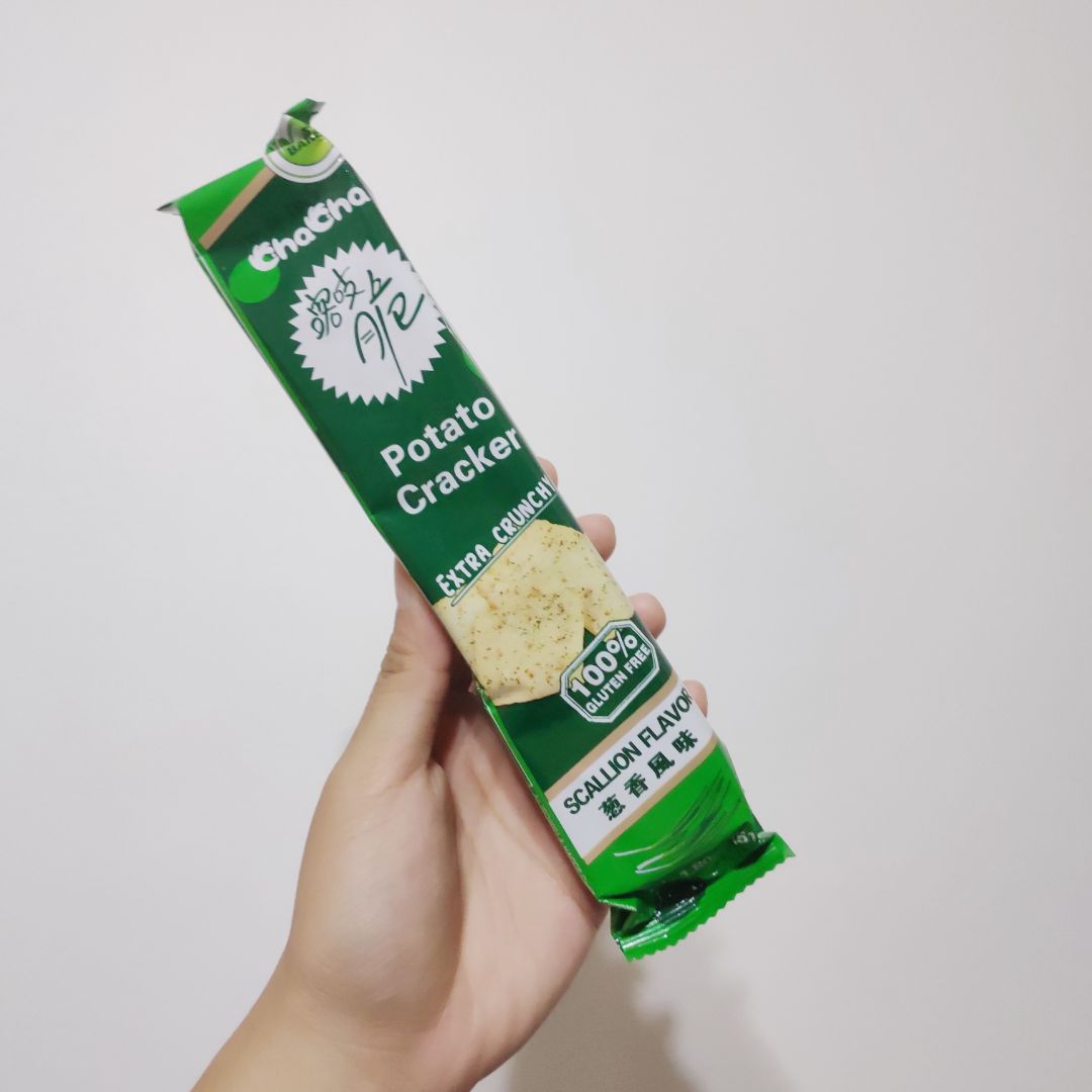 Potato Cracker - Scallion Flavor from ChaCha - Vegan Product Reviews ...