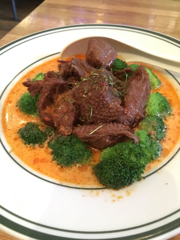 Ayada Thai Flushing, Queens, United States Panang curry with vegetarian ...