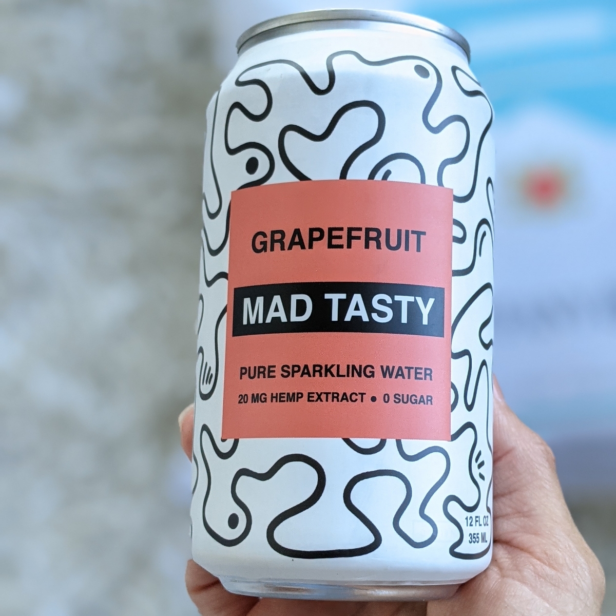 Grapefruit sparkling water from Mad Tasty - Vegan Product Reviews & Ratings | abillion