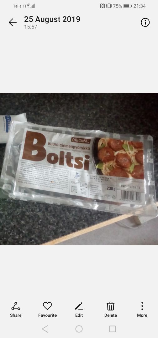 Boltsi Original from Leivon Leipomo Oy - Vegan Product Reviews ...
