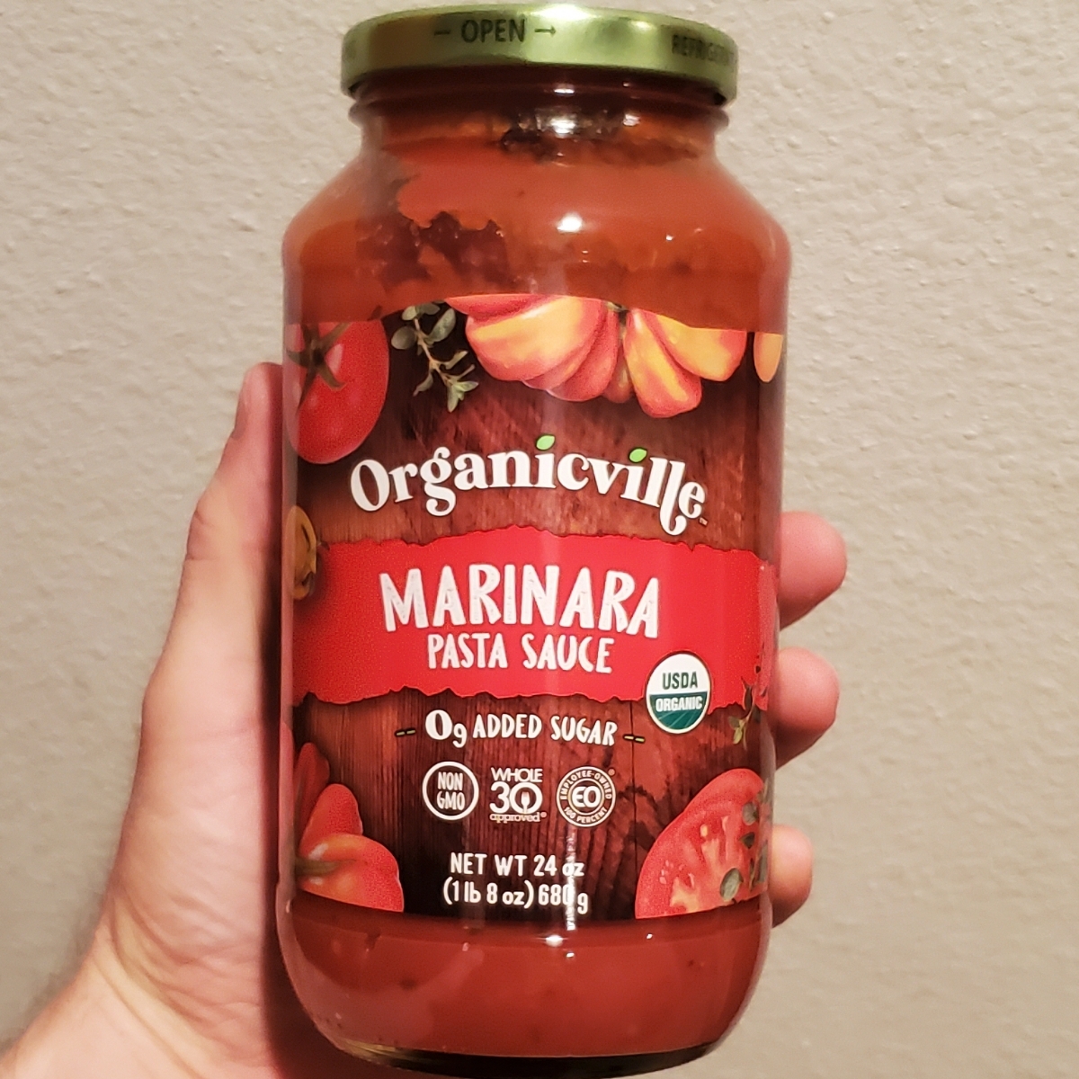 Marinara pasta sauce from Organicville - Vegan Product Reviews ...