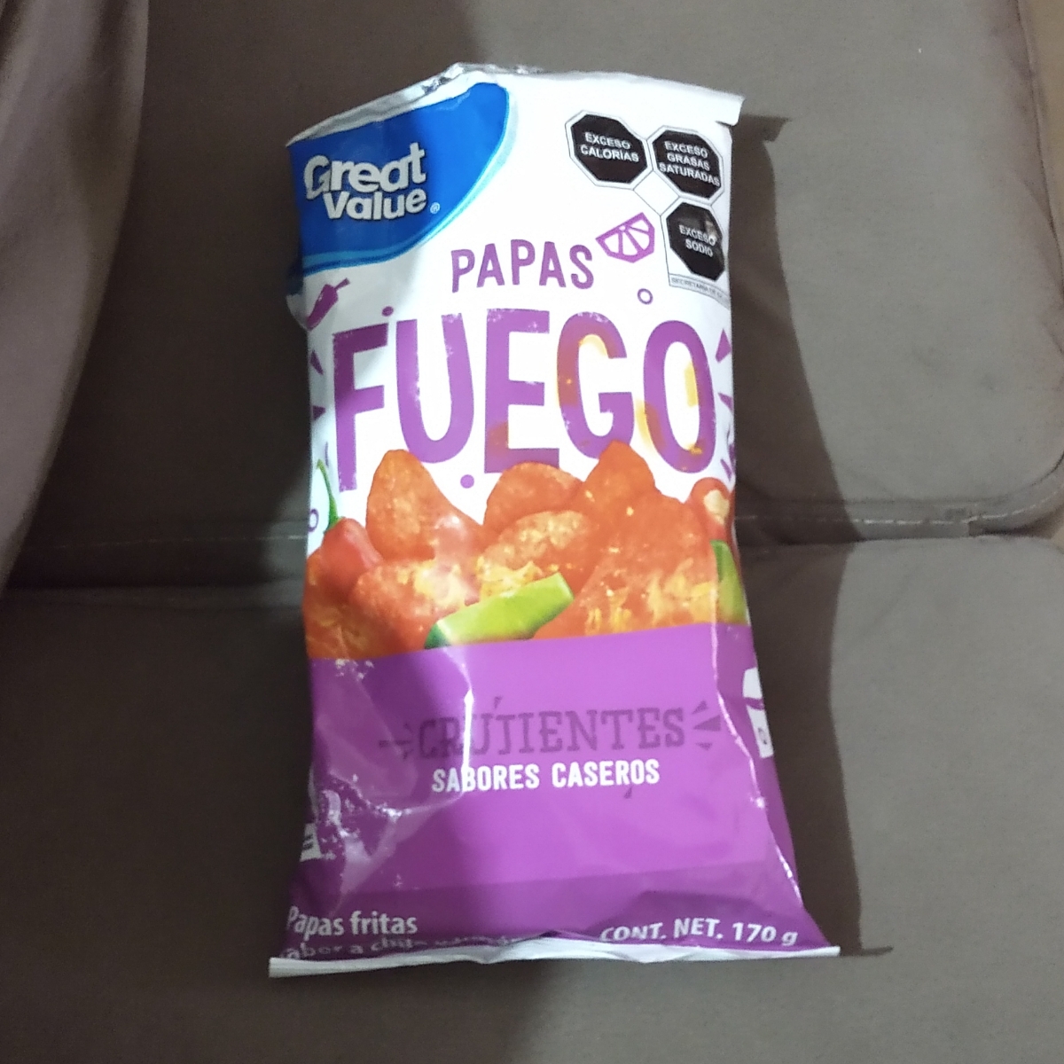Papas Fuego from Great Value - Vegan Product Reviews & Ratings | abillion