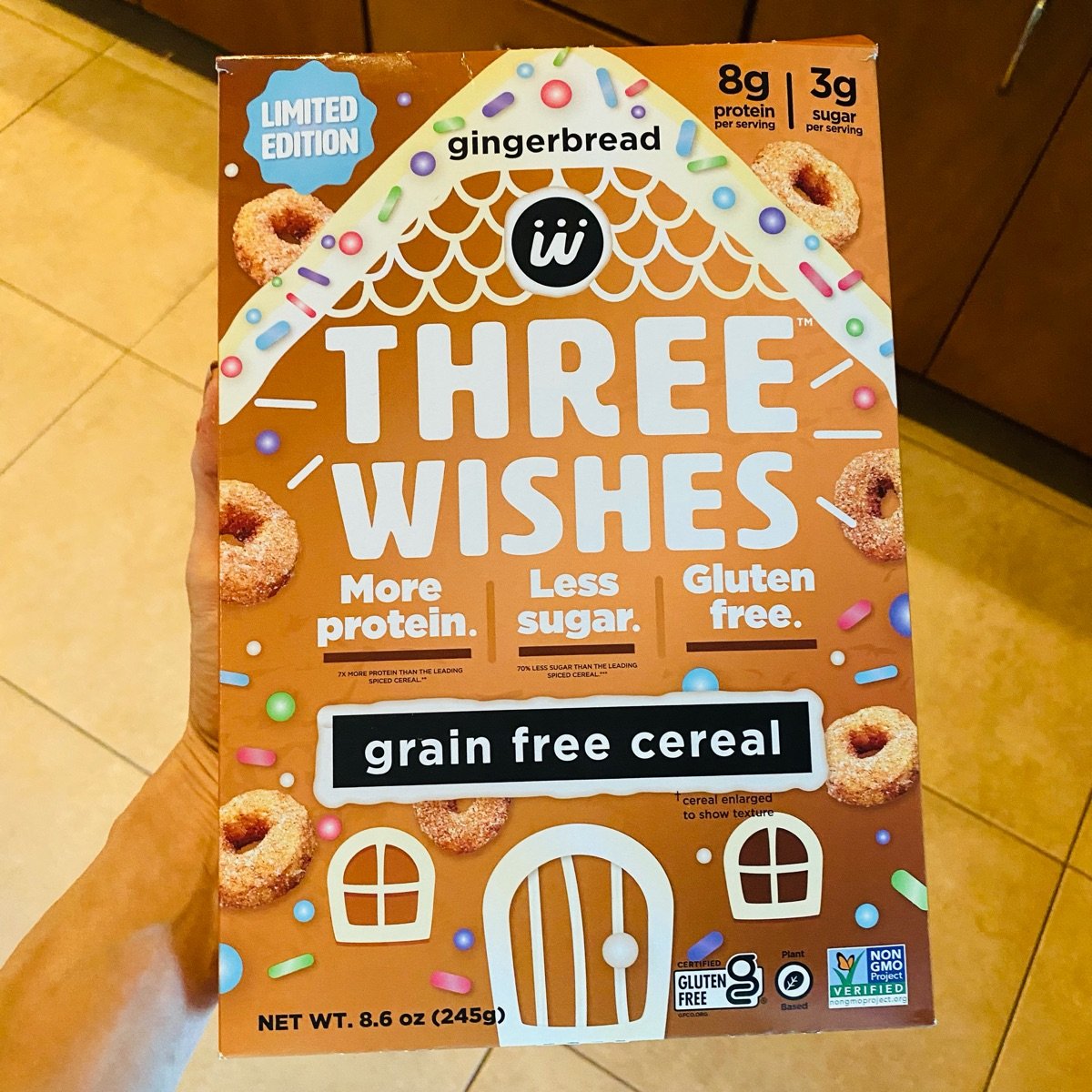 Gingerbread Cereal from Three Wishes - Vegan Product Reviews & Ratings ...