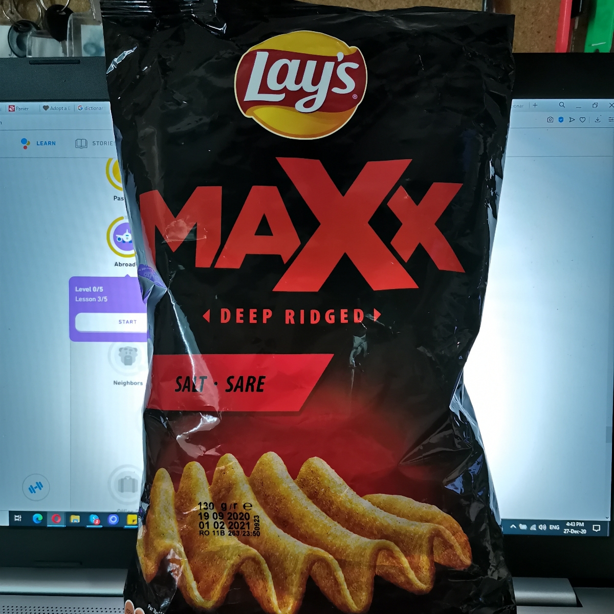 Maxx Deep Ridged Salt from Lay's - Vegan Product Reviews & Ratings ...