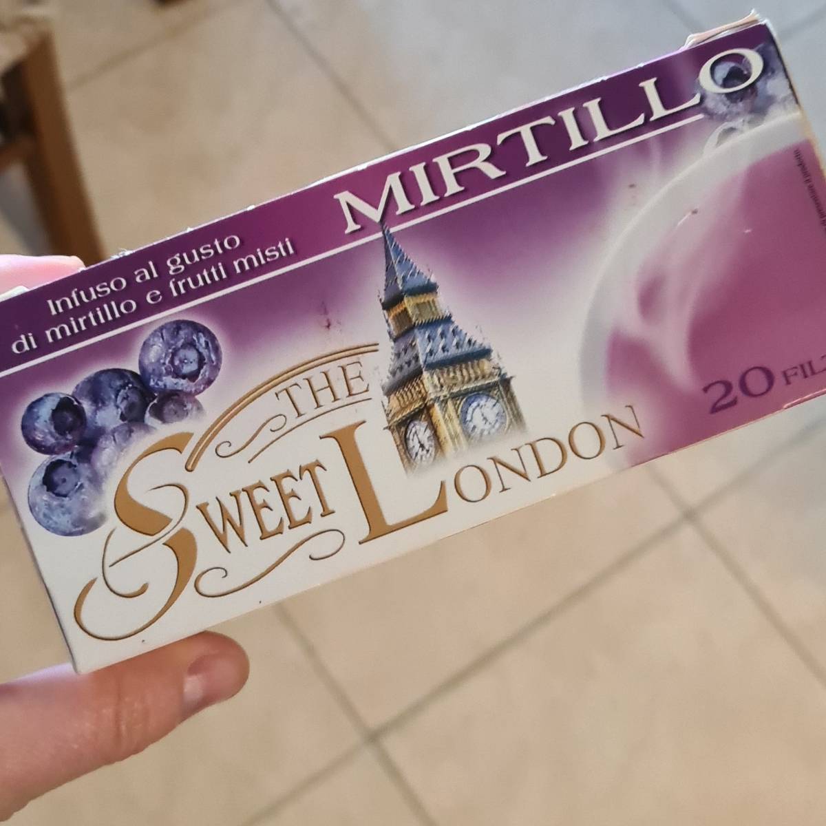 Infuso Mirtillo E Frutti Rossi from The sweet london - Vegan Product ...