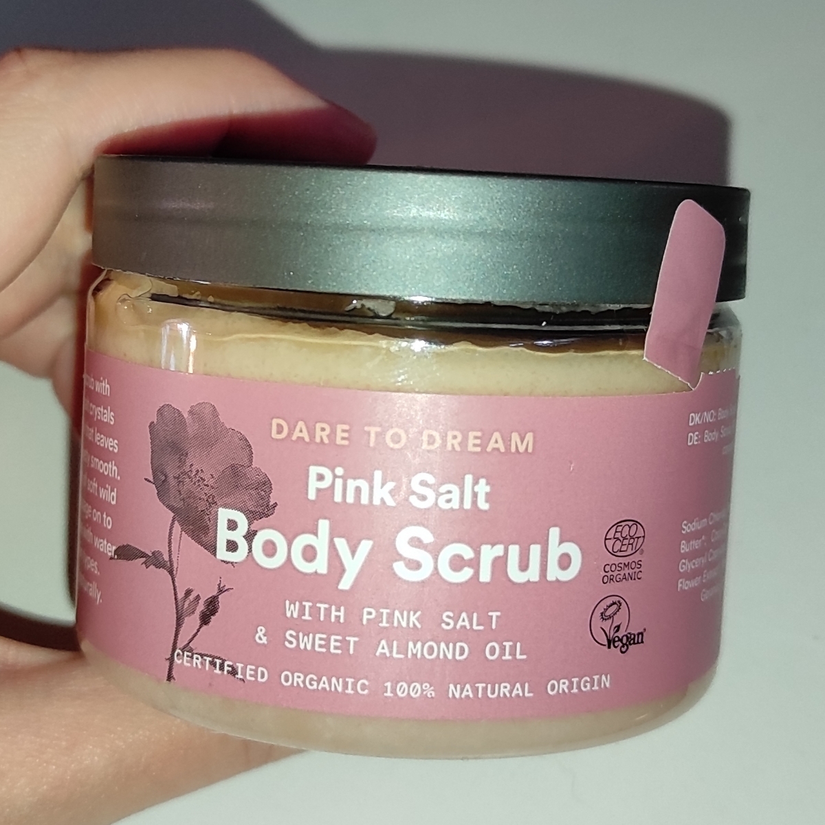 Pink Salt Body Scrub from Urtekram - Vegan Product Reviews & Ratings ...