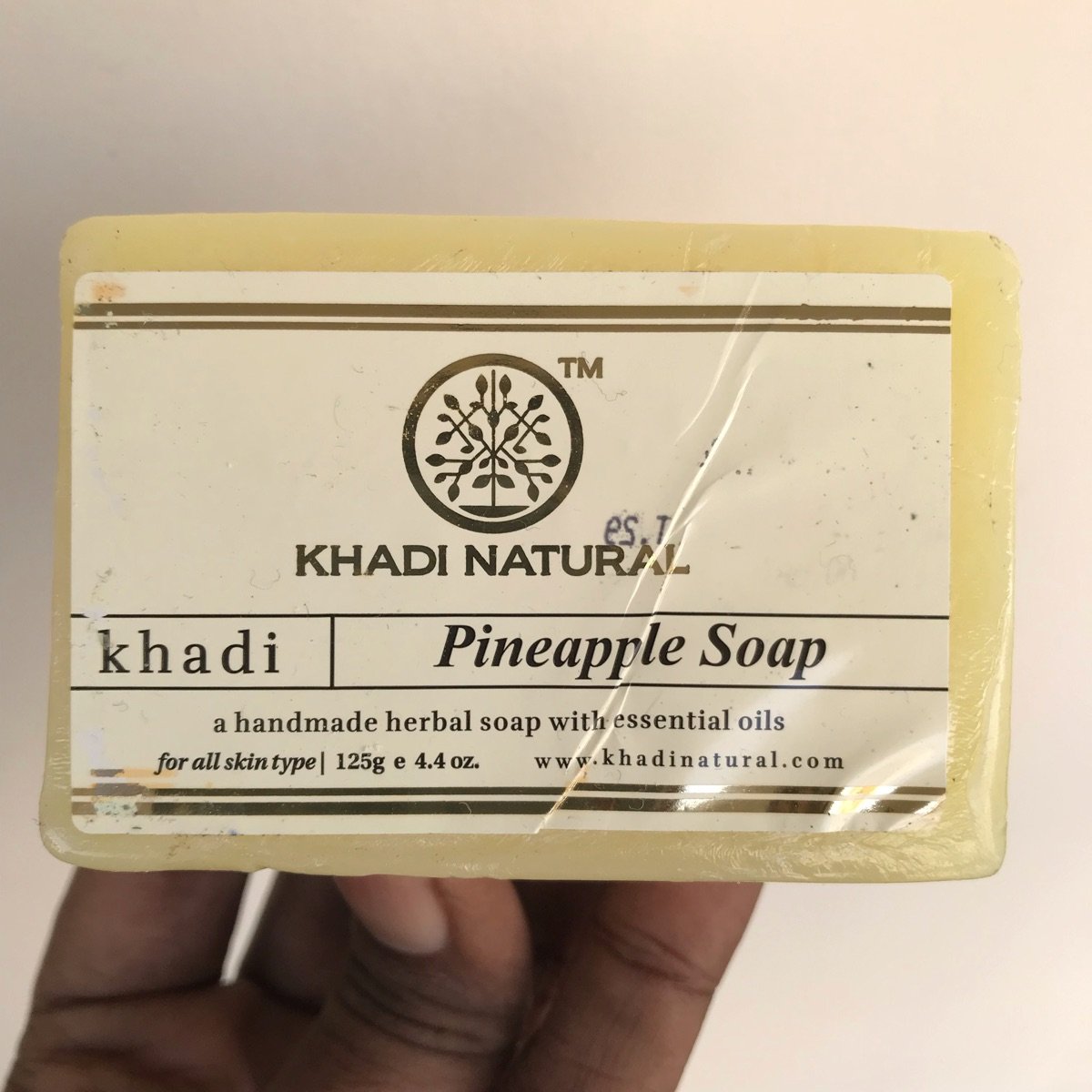 Pineapple Soap from Khadi Natural - Vegan Product Reviews & Ratings ...