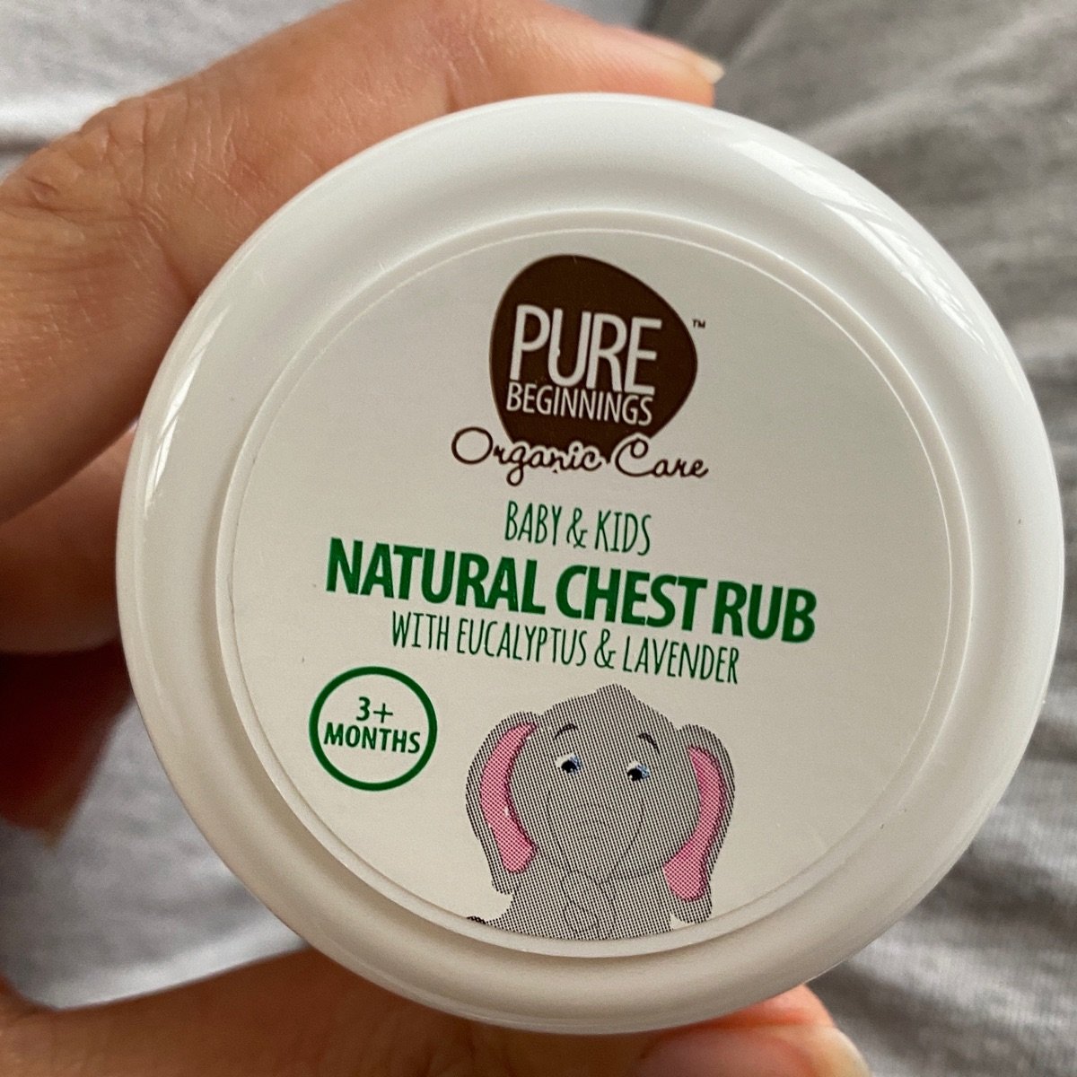 Natural chest rub from Pure Beginnings - Vegan Product Reviews ...