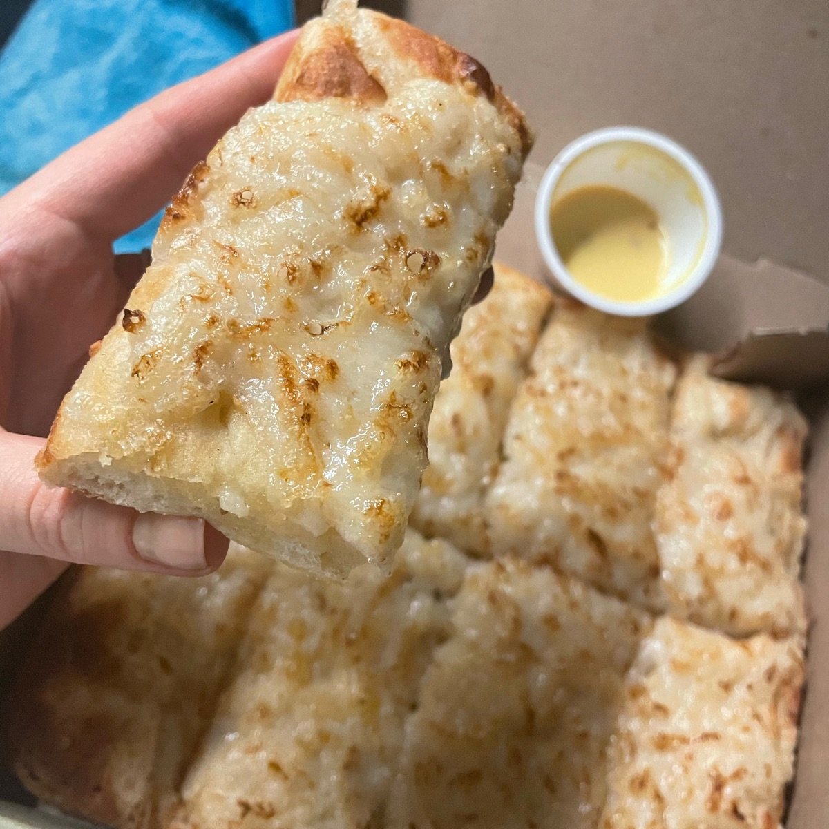 Plant Based Cheezy Bread at Panago Pizza, North Vancouver - Vegan Dish ...
