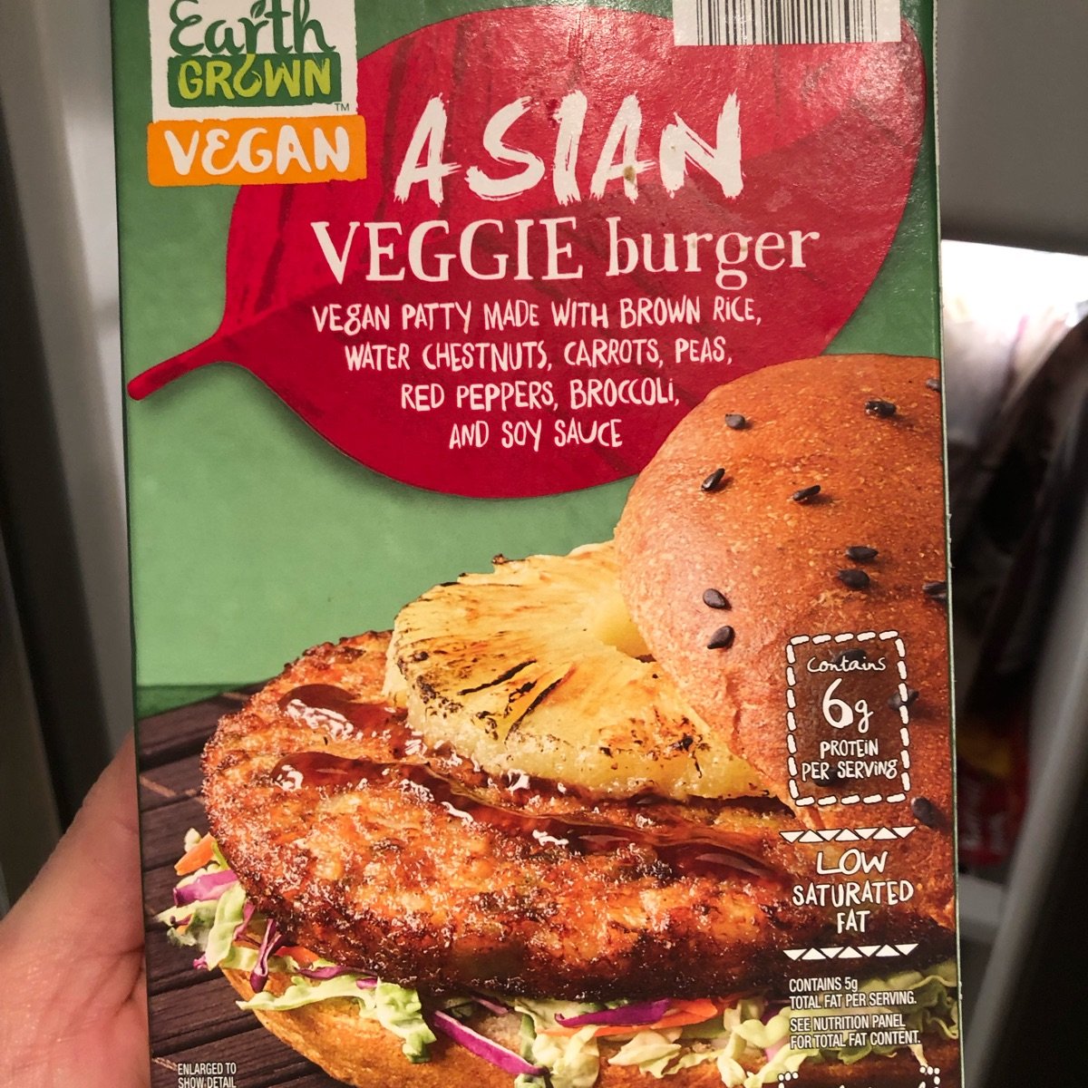 Asian Burgers from Earth Grown - Vegan Product Reviews & Ratings | abillion
