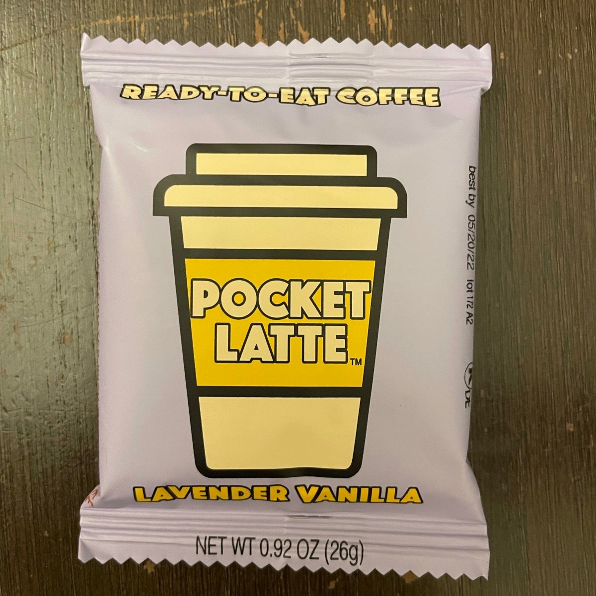 Pocket latte lavender Vanilla from Ready to eat coffee - Vegan Product ...