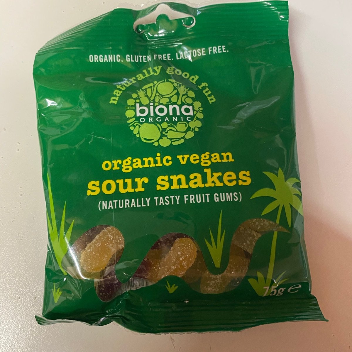Organic Vegan Sour Snakes from Biona - Vegan Product Reviews & Ratings ...
