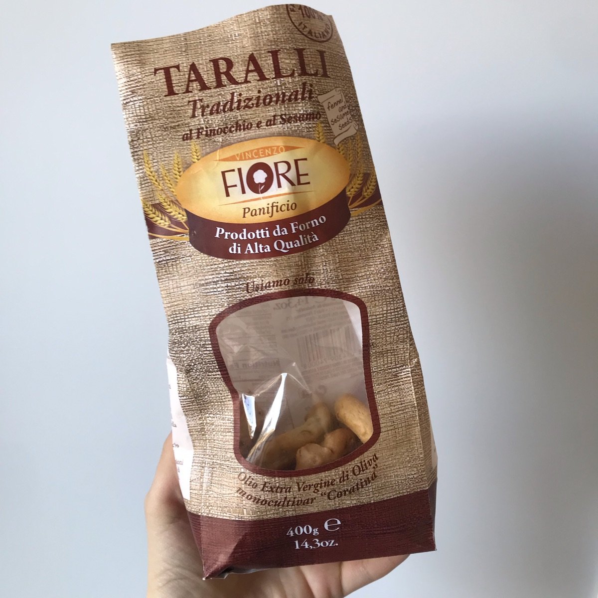 Taralli tradizionali al finocchio e al sesamo from Vincenzo Fiore ...