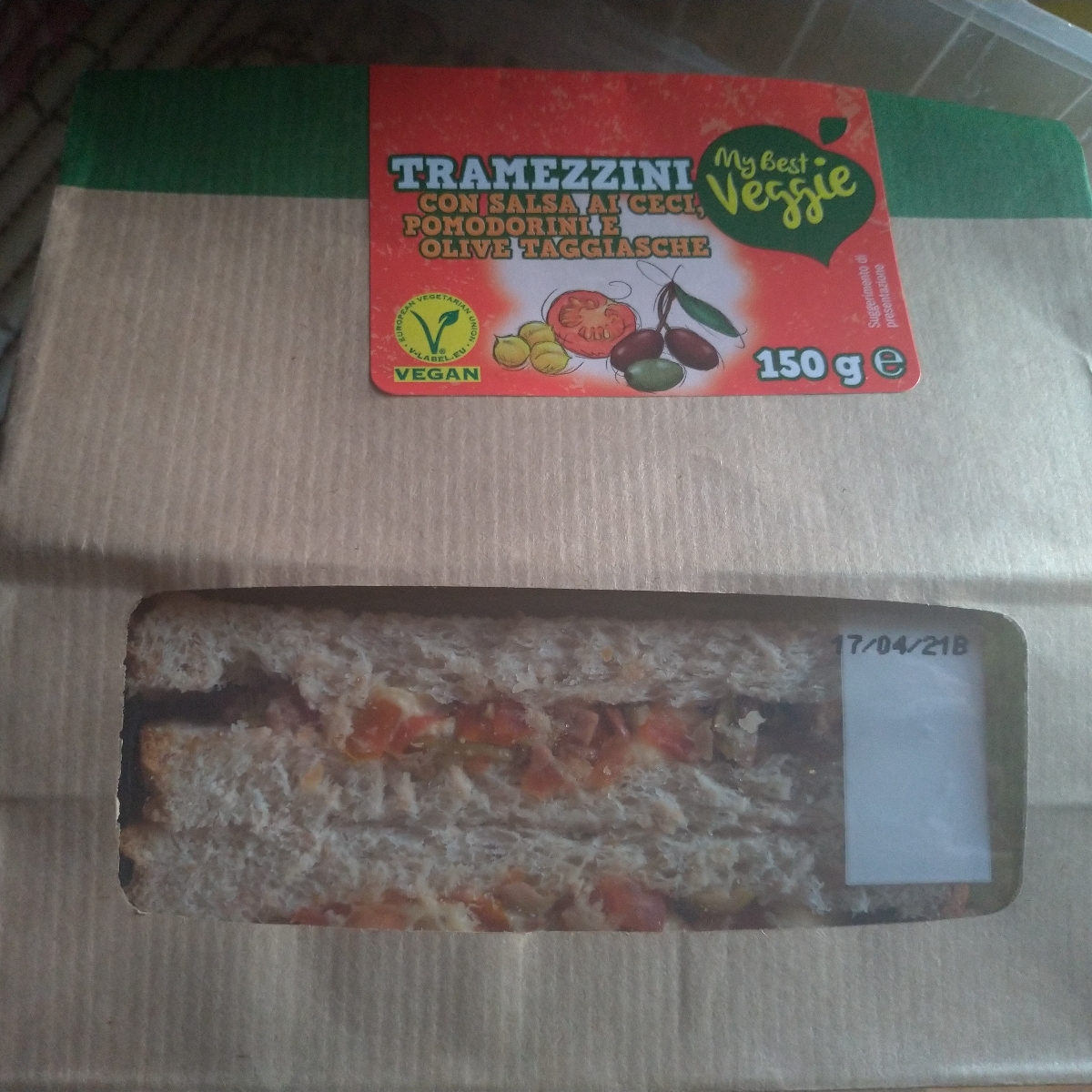 Sandwich from Vemondo - Vegan Product Reviews & Ratings | abillion