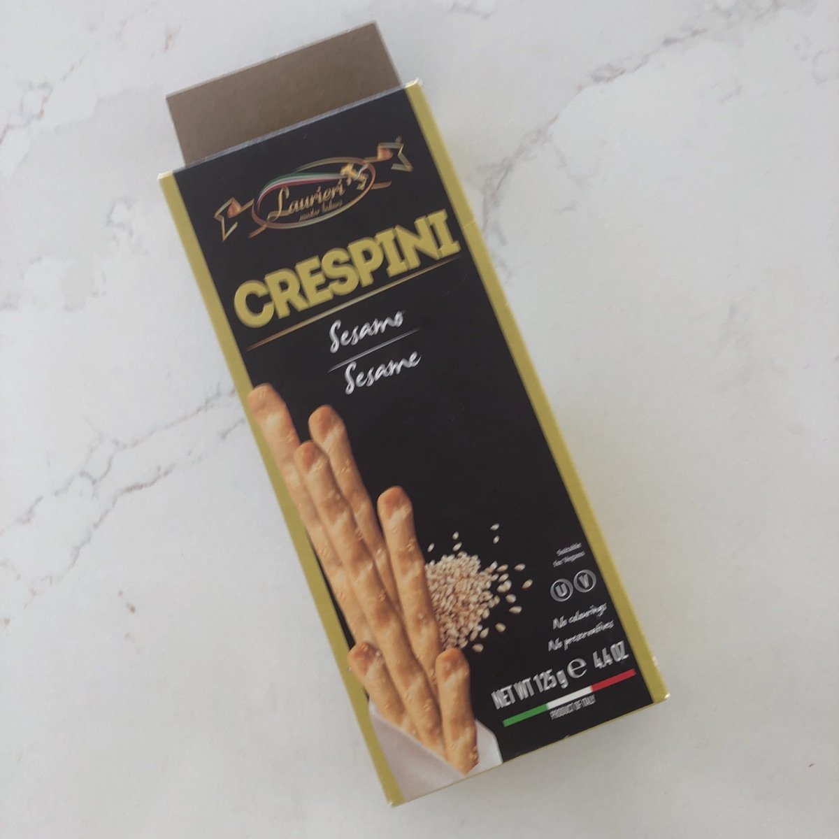 Sesame Crespini from Laurieri - Vegan Product Reviews & Ratings | abillion