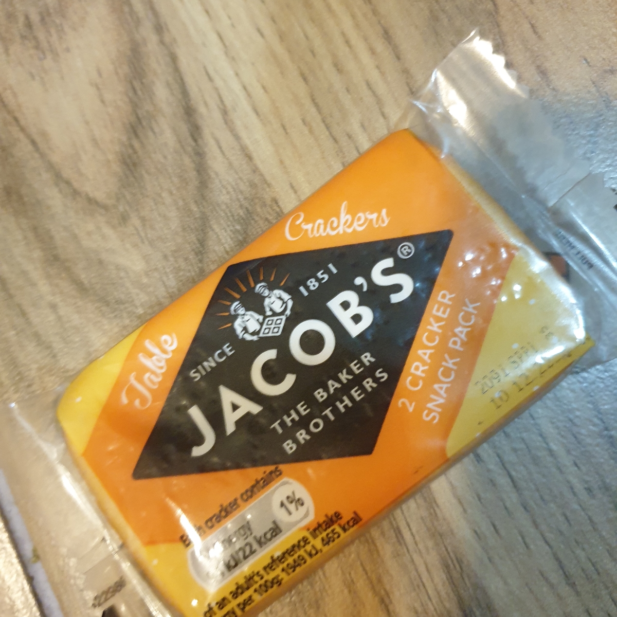 Table Crackers from jacob's - Vegan Product Reviews & Ratings | abillion