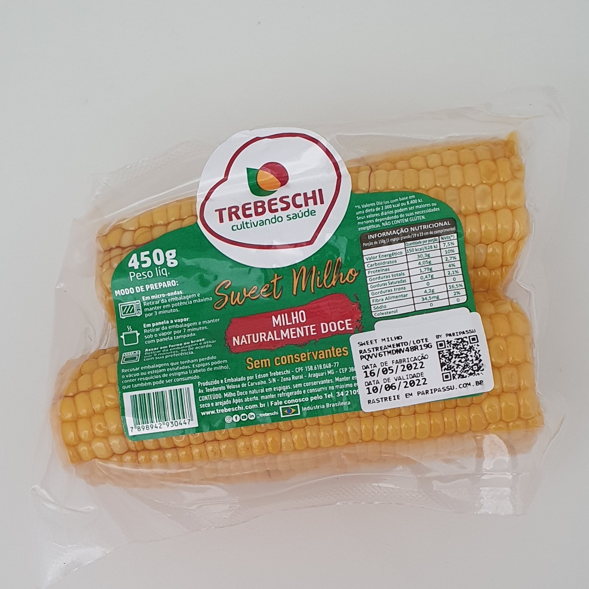 Trebeschi Sweet Milho Reviews | abillion