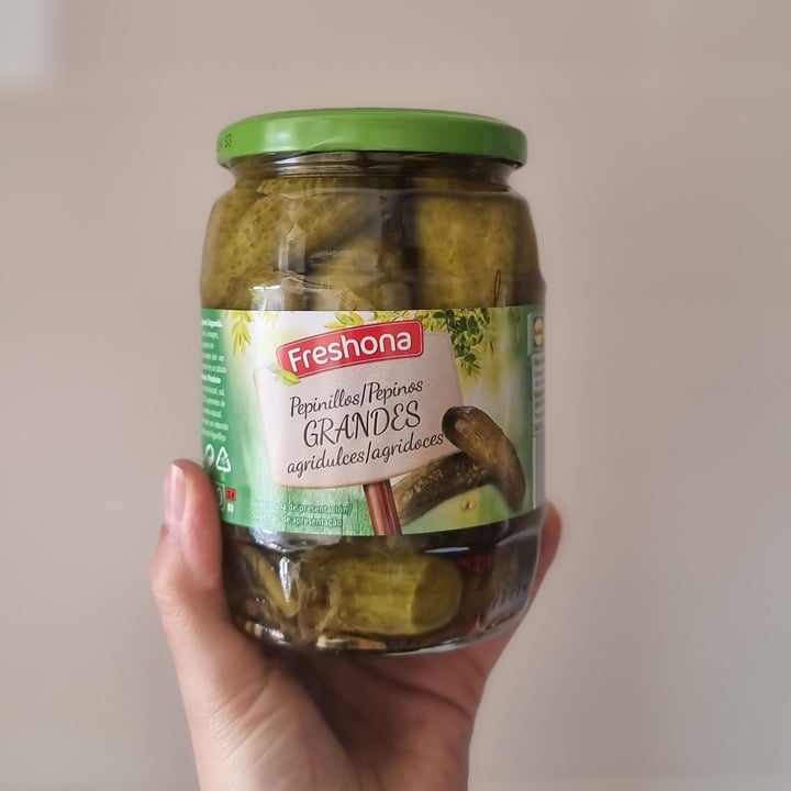 Freshona Pepinillos grandes agridulces Review | abillion