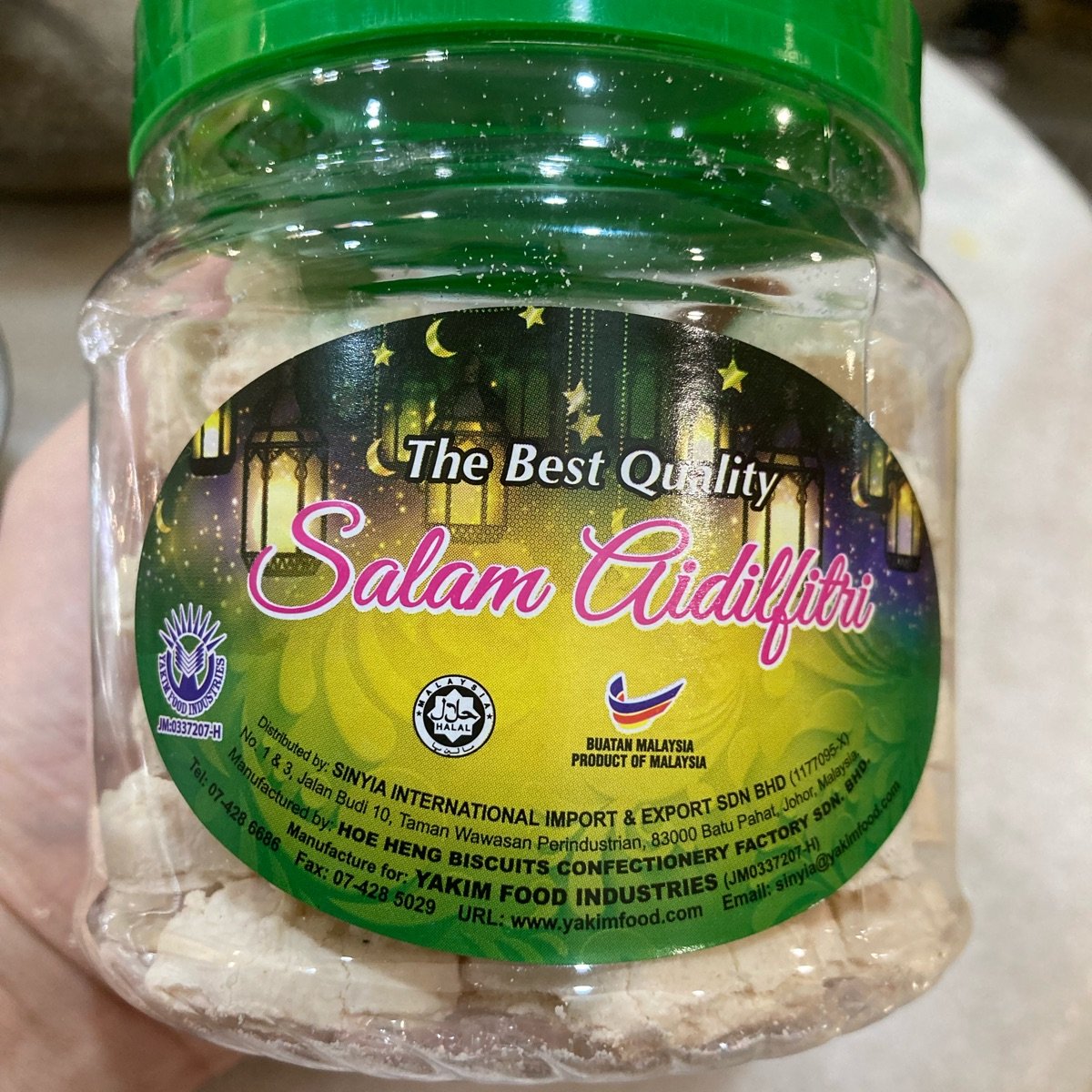 bankik cookies/tapioca cookies from Cold Storage - Vegan Product ...