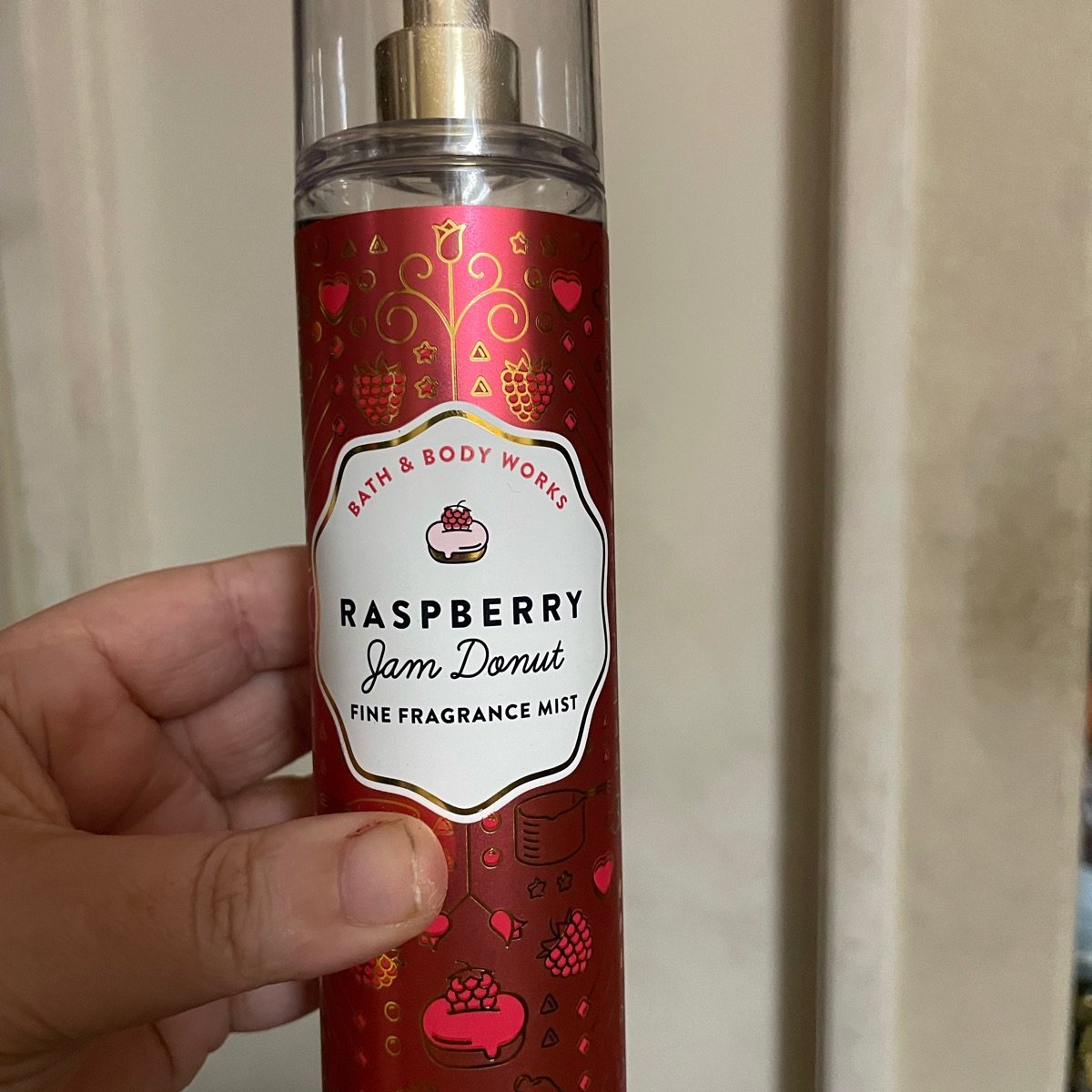 Raspberry jam donut body spray from Bath & Body Works - Vegan Product ...