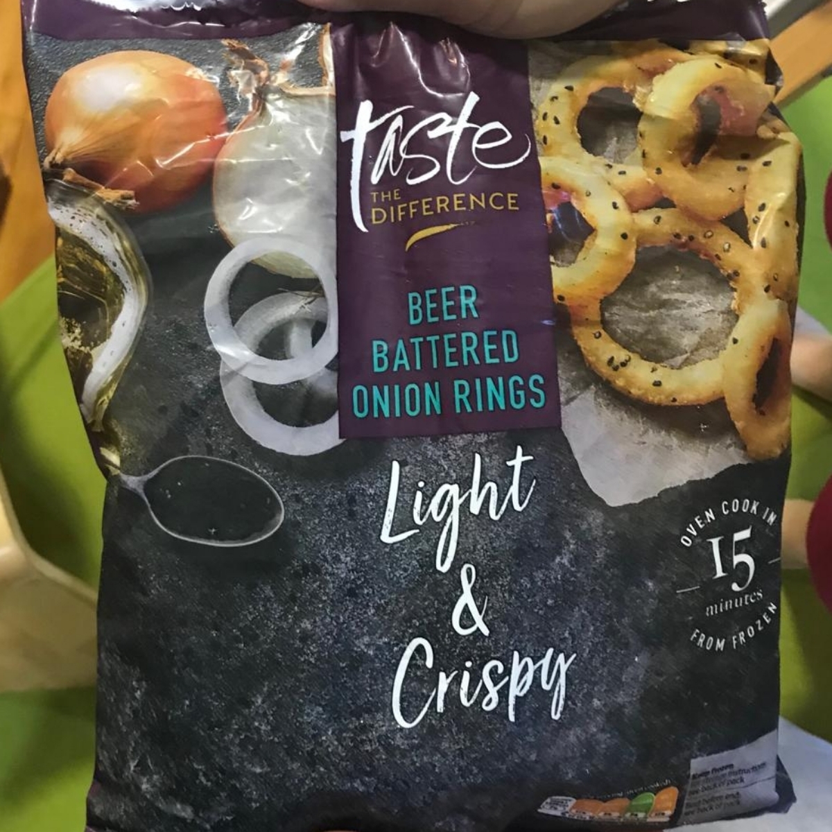 Beer Battered Onion Rings from Sainsbury’s Taste The Difference - Vegan ...