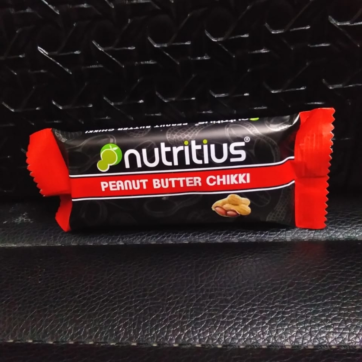Chocolate peanut butter chikki from Nutritius - Vegan Product Reviews ...