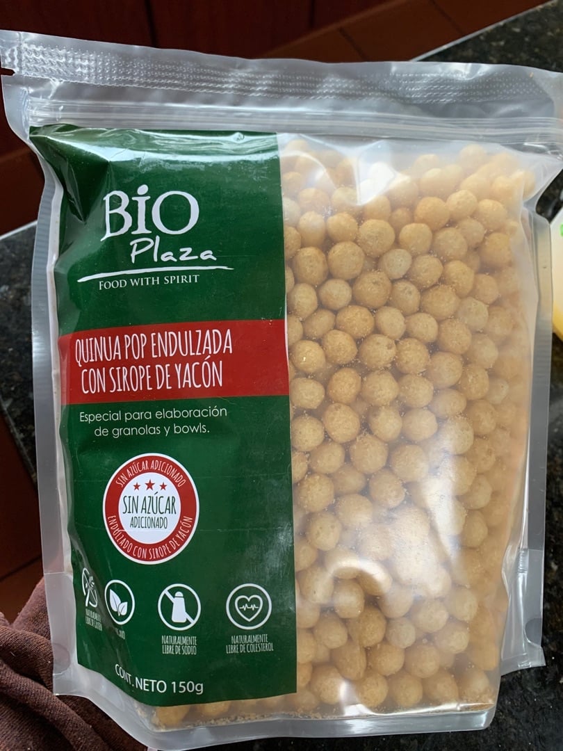 Quinoa pop endulzada con tacón from Bioplaza - Vegan Product Reviews ...