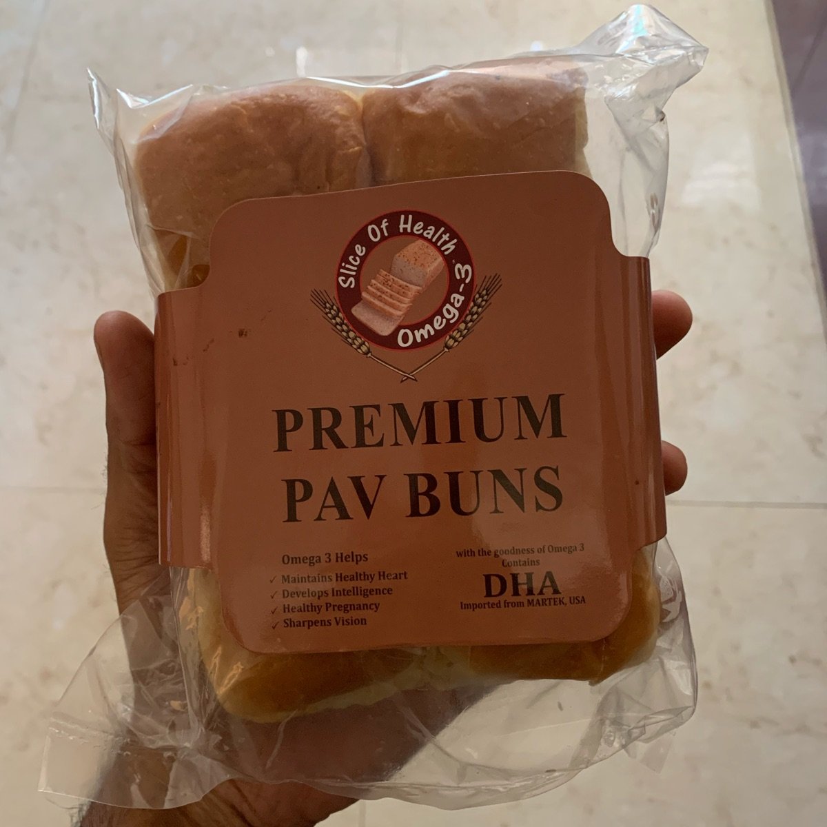 Premium Pav Buns from Slice of health omega 3 - Vegan Product Reviews ...