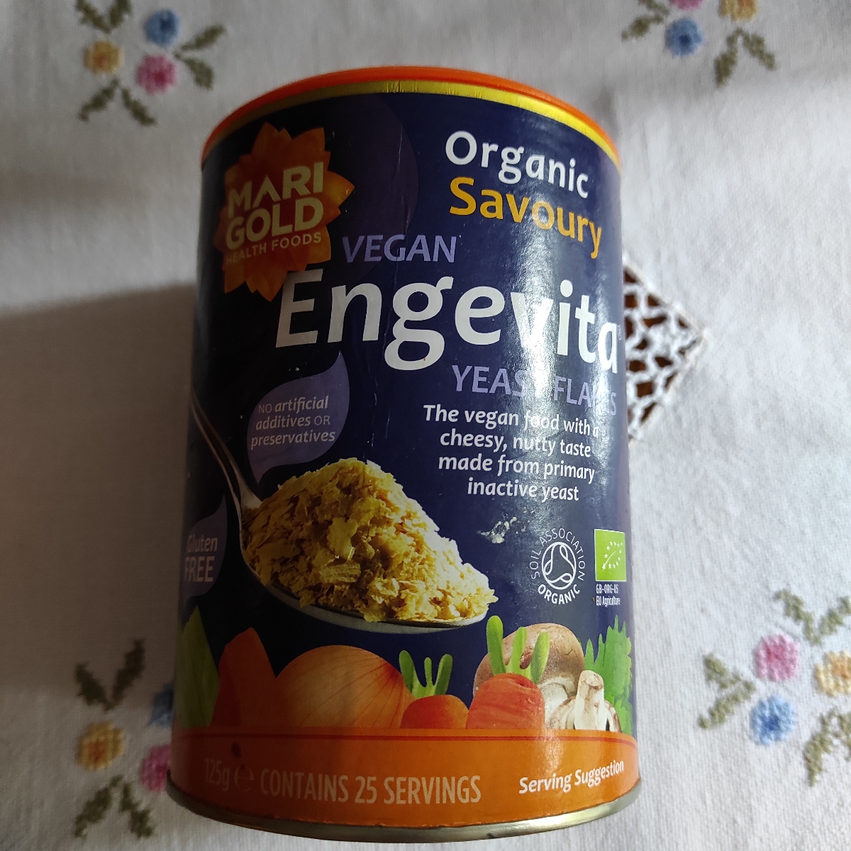 Vegan Enge Vita Yeast Flakes from Marigold Health Foods - Vegan Product ...