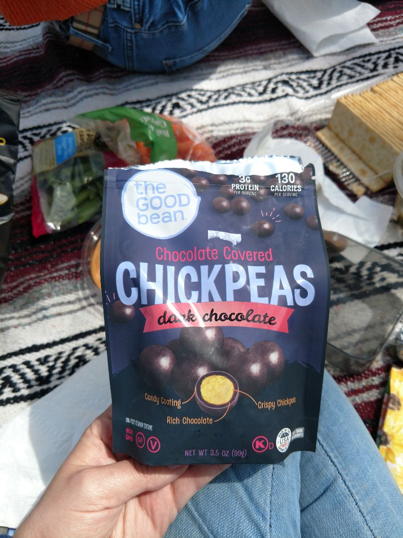 Dark Chocolate Covered Chickpeas from The Good Bean - Vegan Product ...