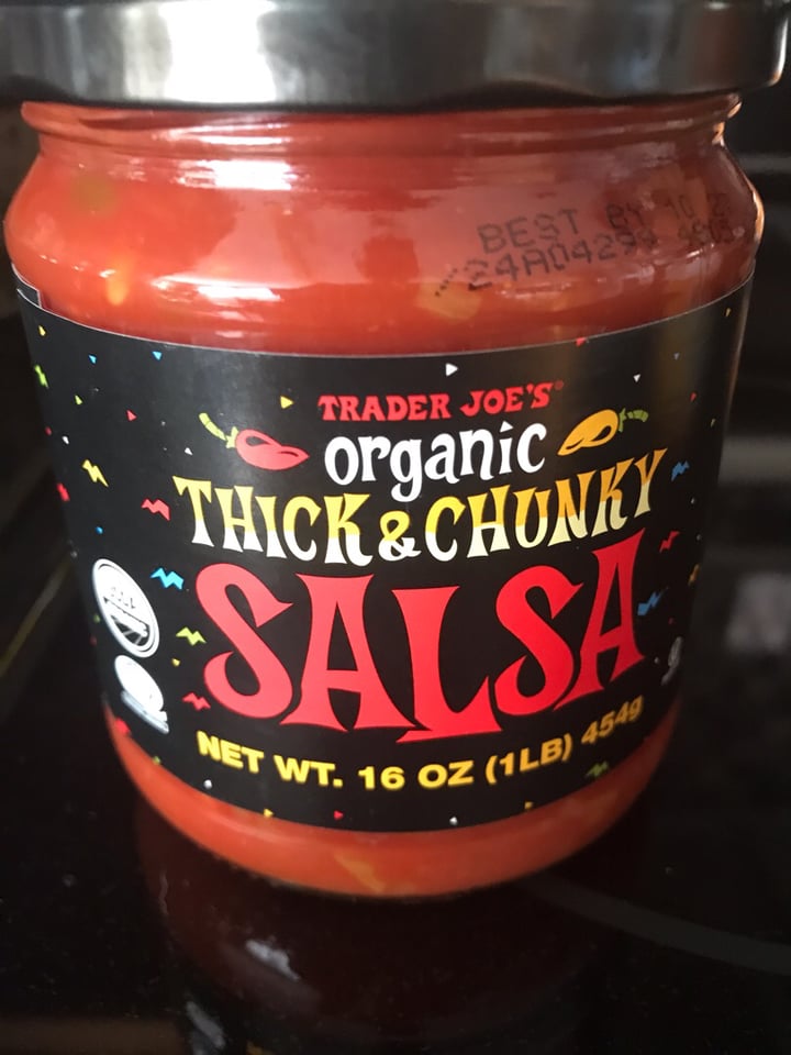 Trader Joe's Organic Thick & Chunky Salsa Review | abillion