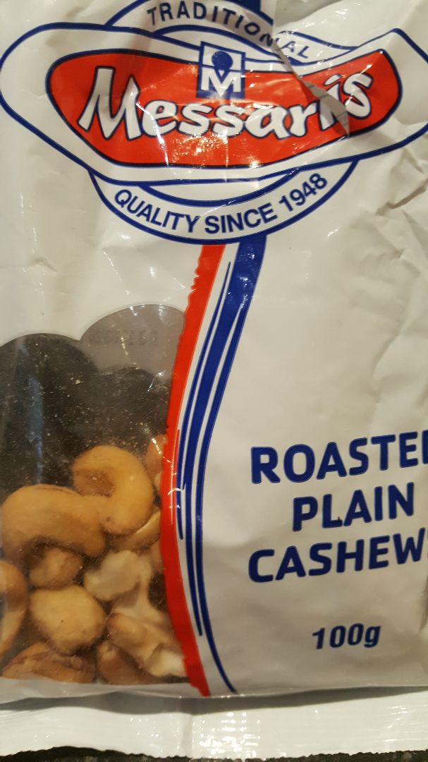 Roasted Plain Cashews from Messaris - Vegan Product Reviews & Ratings ...
