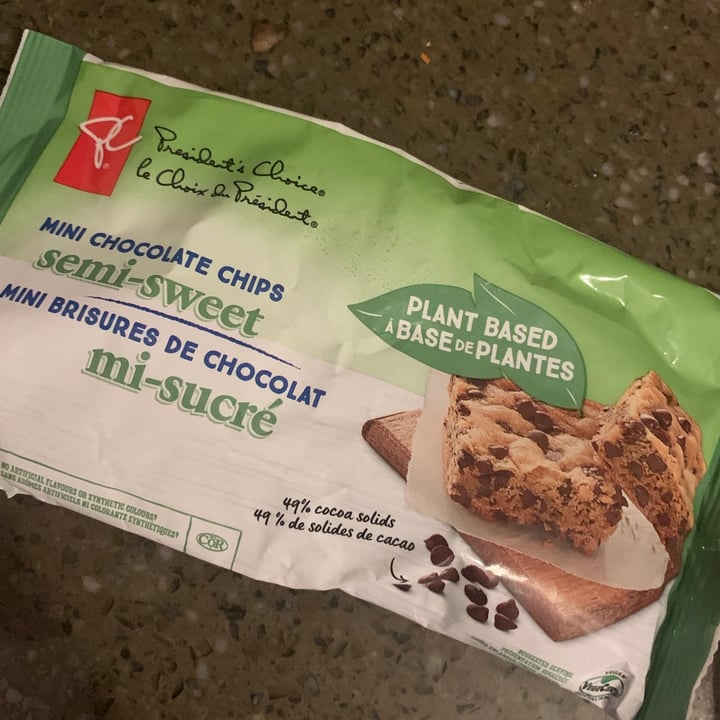 President's Choice Plant based Mini chocolate chips Review | abillion