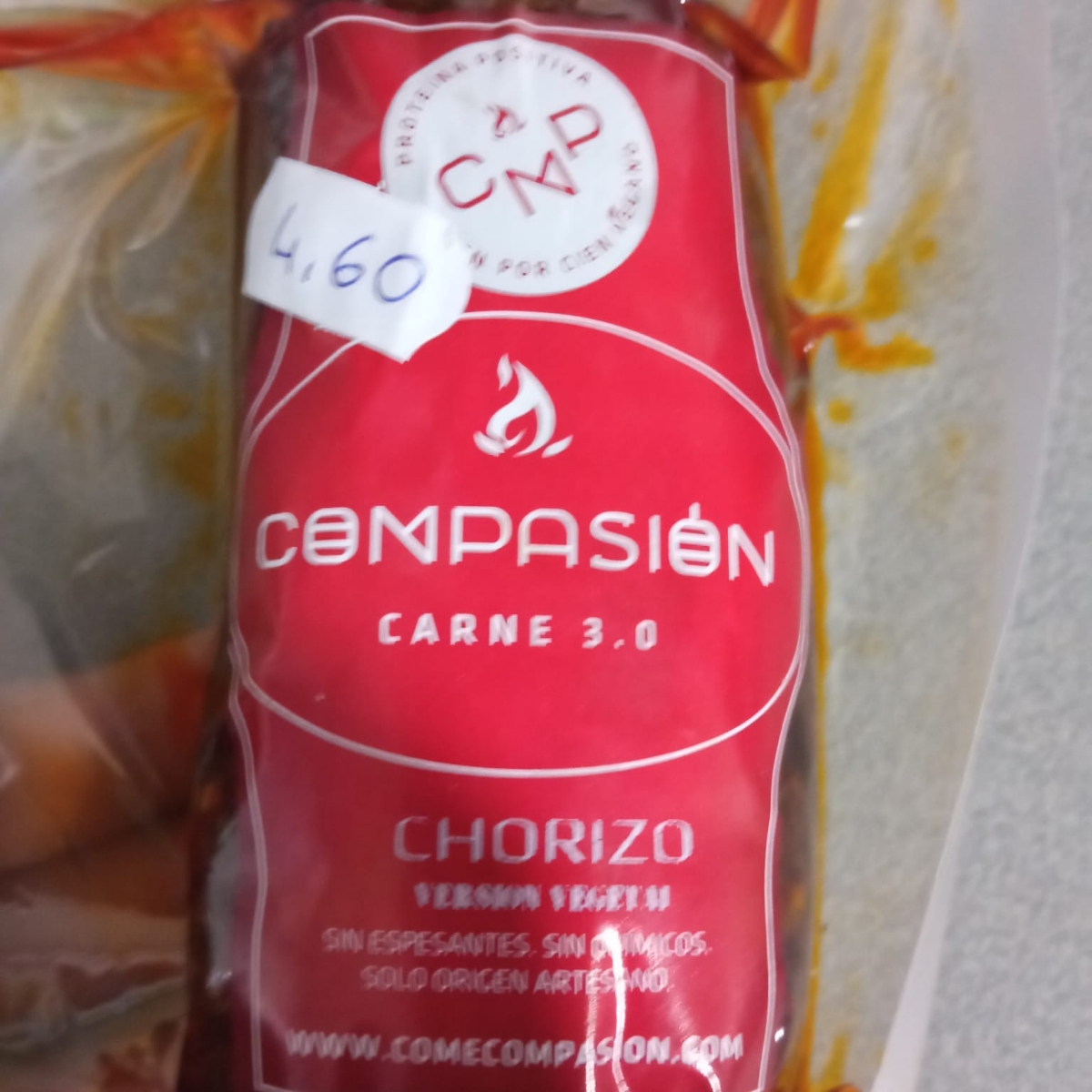Chorizo from Compasión animal - Vegan Product Reviews & Ratings | abillion
