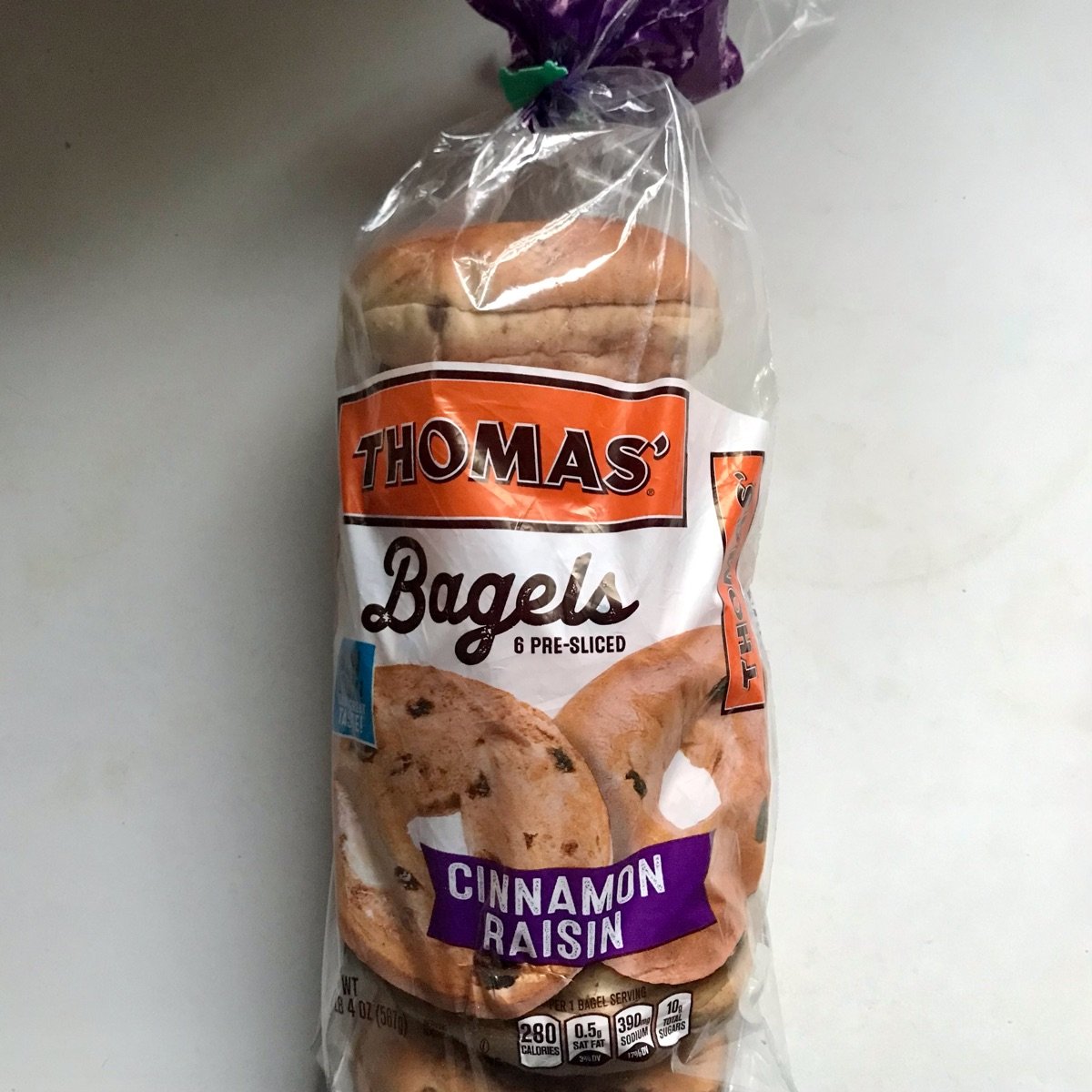 Thomas’ Cinnamon Raisin Bagels 评价 | abillion