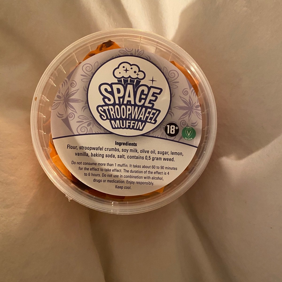 space muffin stroopwafel from popeye coffee shop - Vegan Product ...