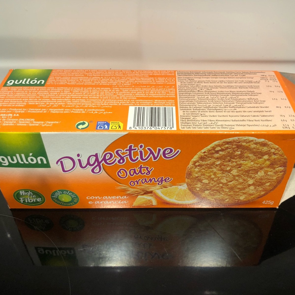 Gullón Digestive Oats Orange Reviews | abillion