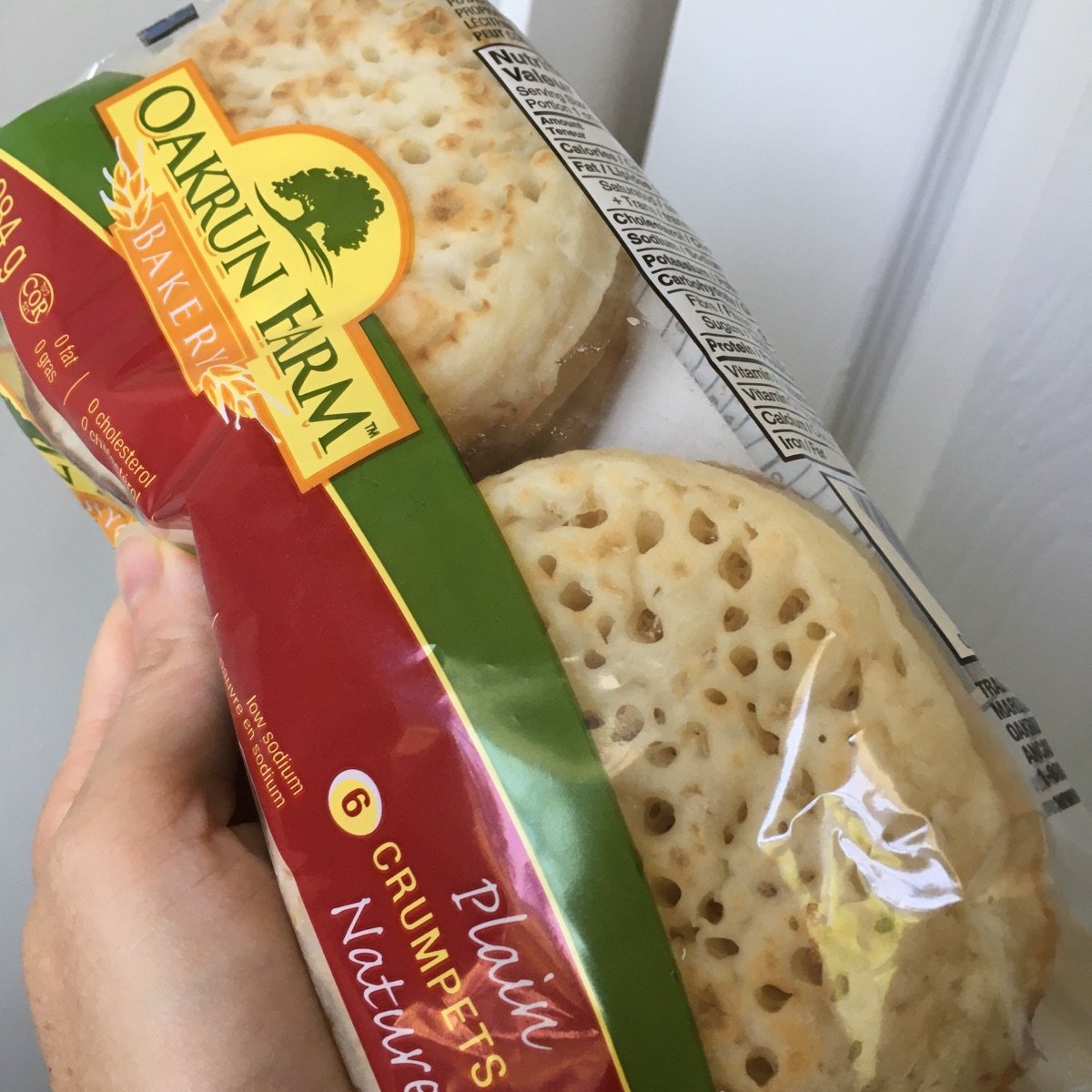 Plain Crumpets from Oakrun Farm Bakery - Vegan Product Reviews ...